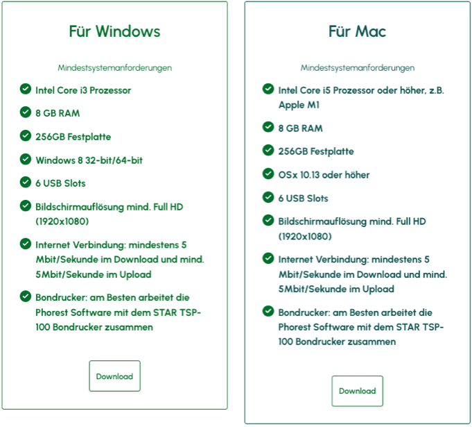 Was sind die minimalen Hardwareanforderungen für Phorest? – Phorest ...