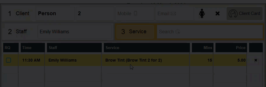 How do I make a group booking for multiple people? – Phorest Salon Software