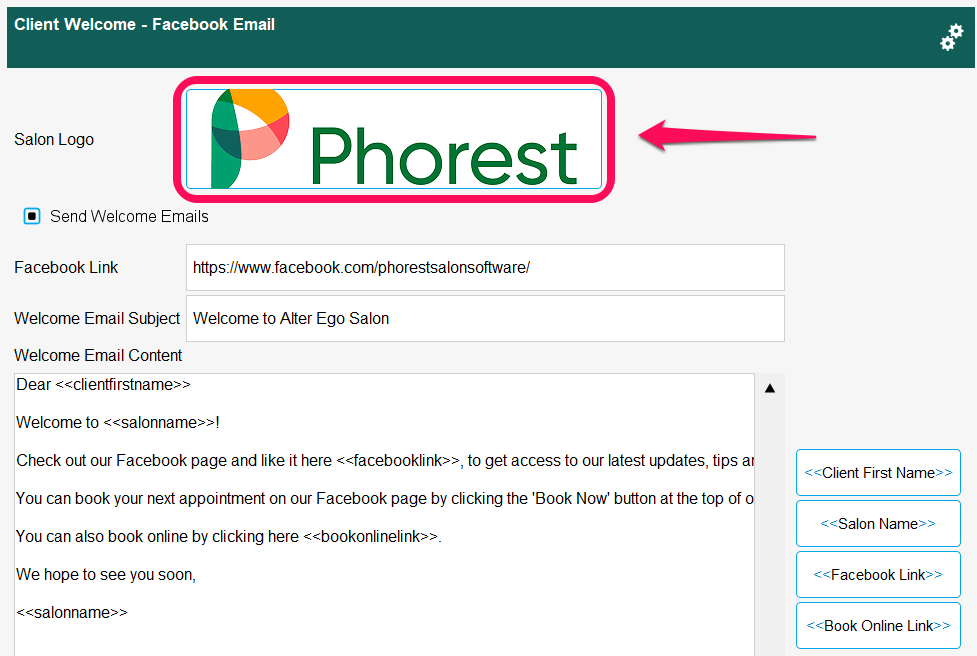 How do I add my logo to some of my automated emails? – Phorest Salon ...